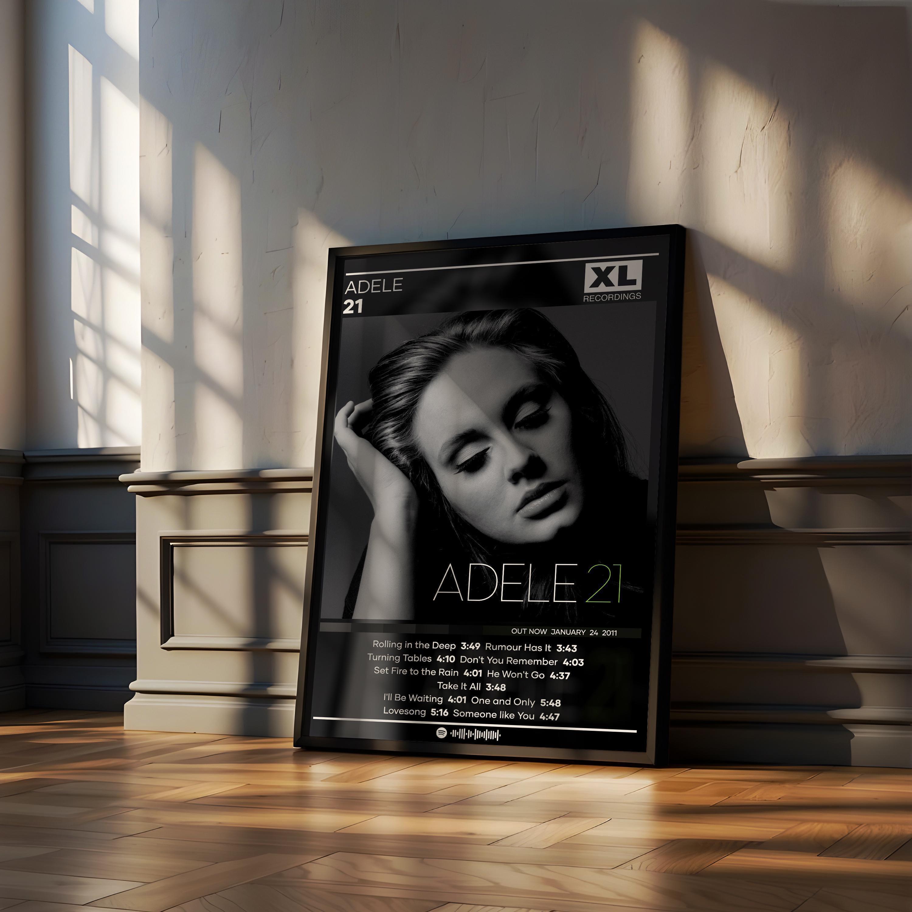 Adele - 21 Poster | Album Cover Poster | 4 Colors | High Quality Print ...