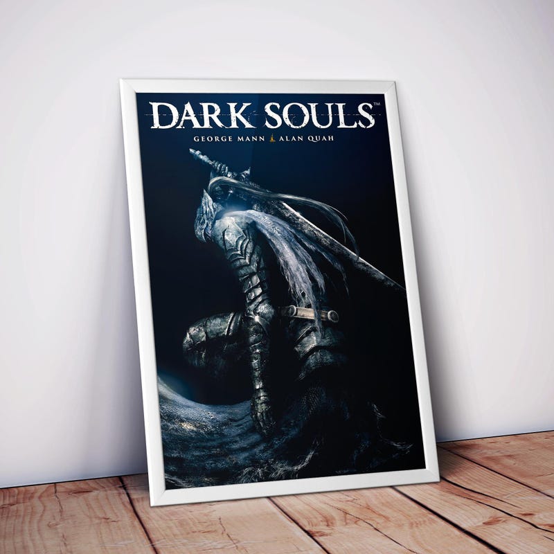 Dark Souls Game Poster - Etsy