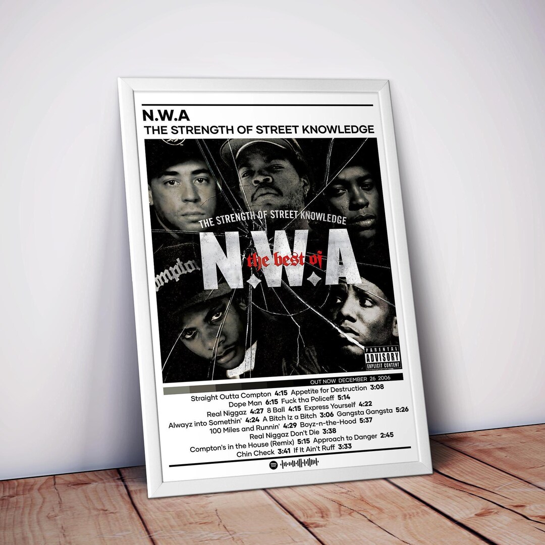 N.W.A - the Best of N.W.A: the Strength of Street Knowledge Poster ...