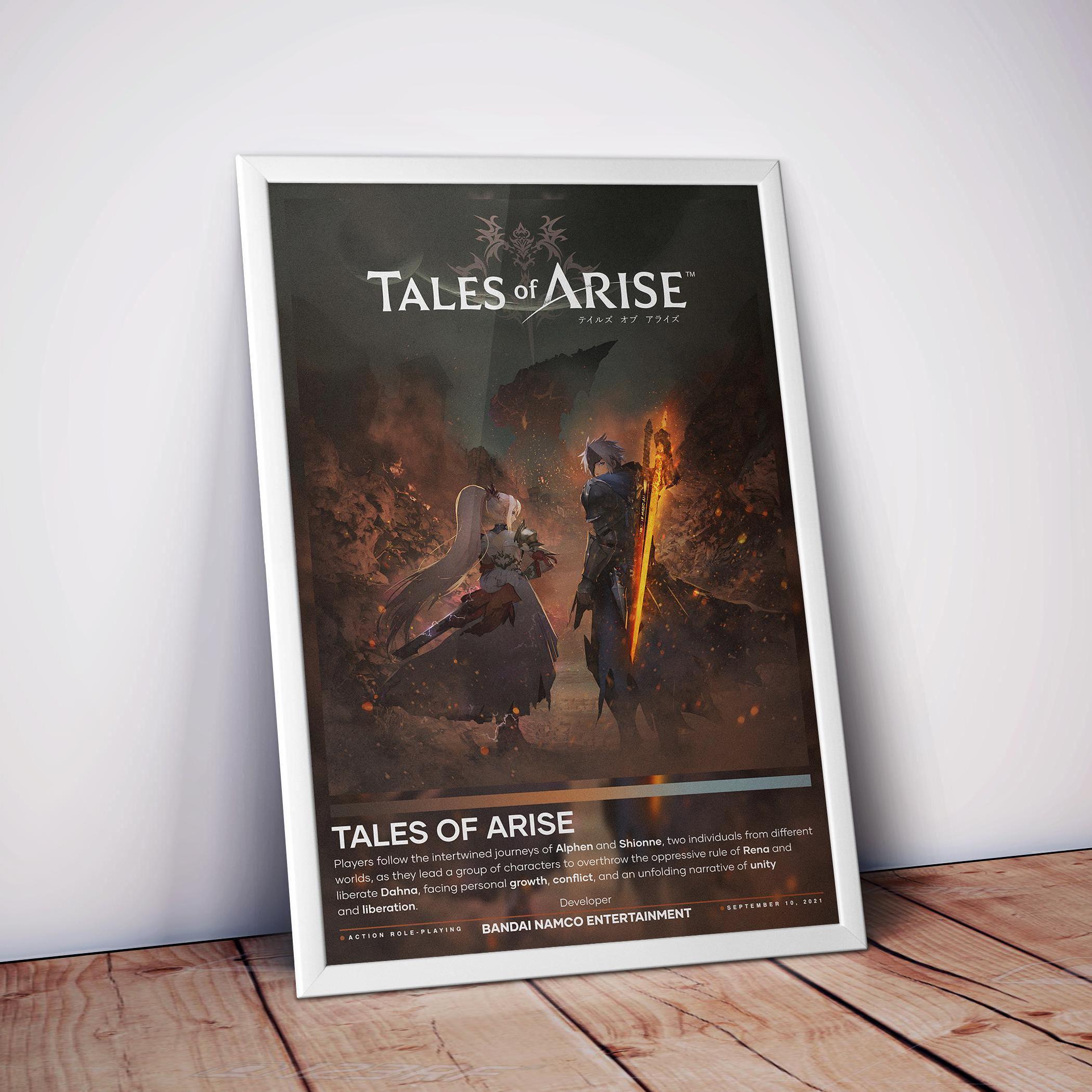 Tales of Arise Poster | Video Game Poster | 4 Colors | High Quality ...