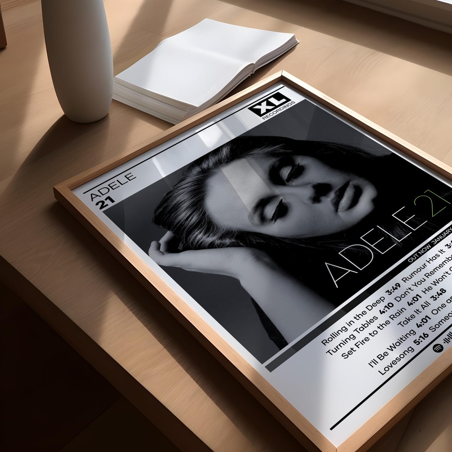 Adele - 21 Poster | Album Cover Poster | 4 Colors | High Quality Print ...