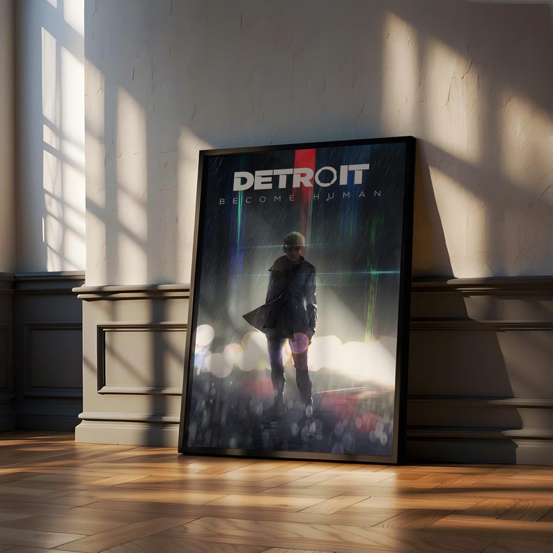 Detroit: Become Human Poster | Kara Poaster | Video Game Poster | High ...