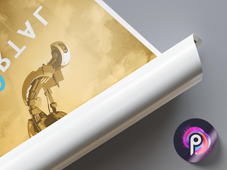 Portal Poster | Video Game Poster | 4 Colors | High Quality Print ...