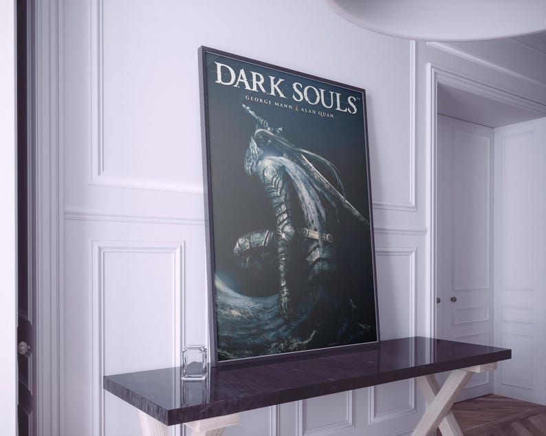 Dark Souls Poster | Video Game Poster | High Quality Matte Print ...