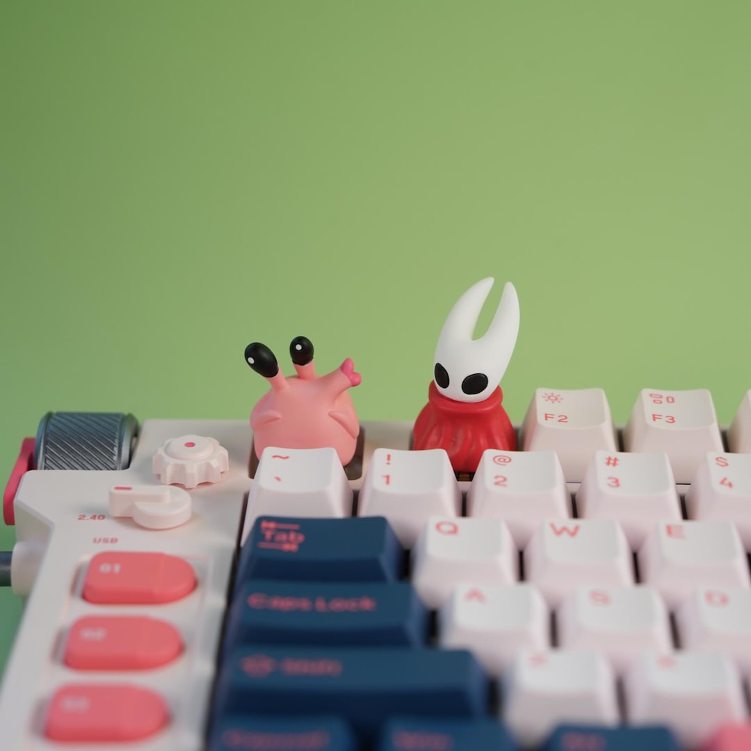 3D Printed Keycaps: Resin Hornet Nuu Figure | Hollow Silksong Knight - Etsy