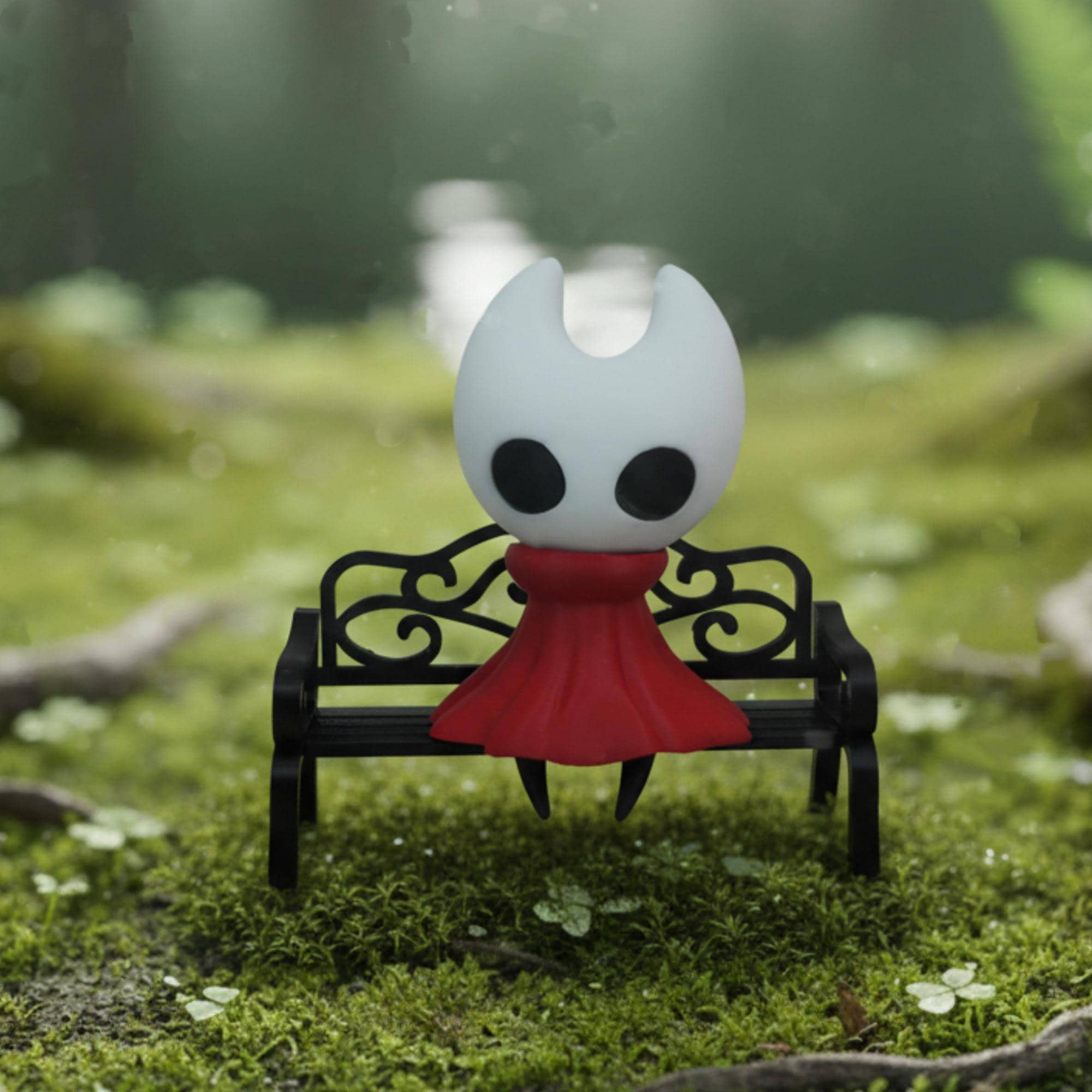 Hollow Knight Chibi Sitting Hornet 3D Printed Figure｜desk Companion ...