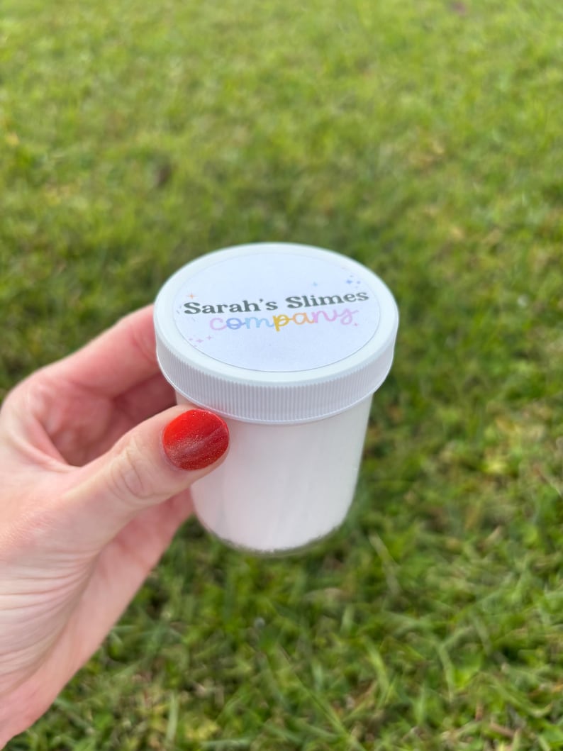 Custom Cloud Slime - Choose Color, Size, Sprinkles - Etsy
