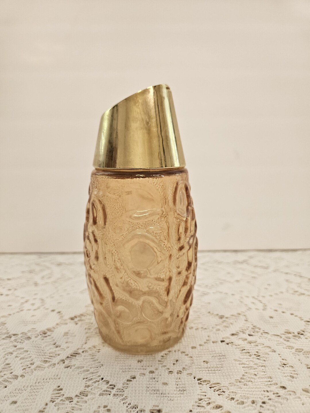 Mid Century Vintage Gemco Amber Glass Sugar Dispenser - Etsy