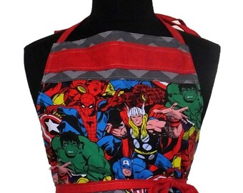 Superhero apron | Etsy