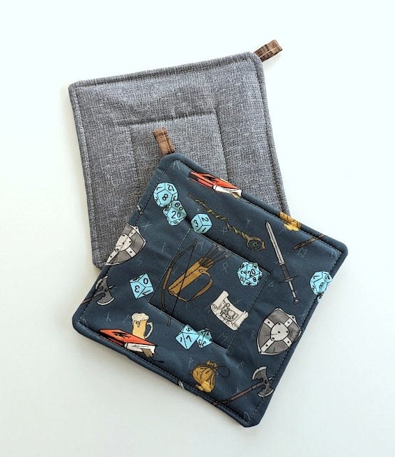 Dungeons and Dragons DND RPG Inspired Pot Holder - Etsy