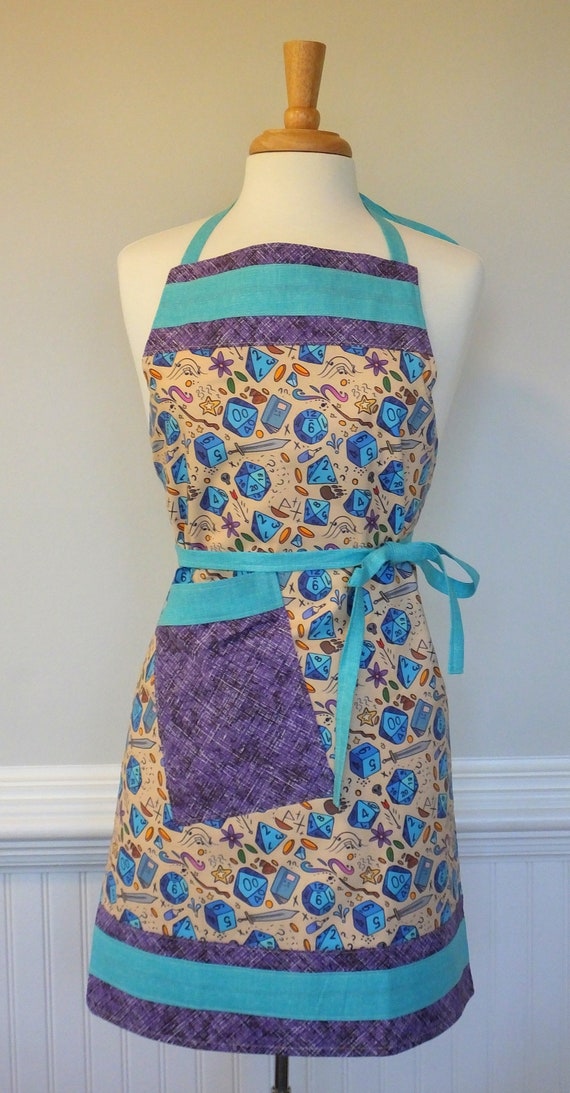 RPG Dungeons and Dragons Apron - Etsy