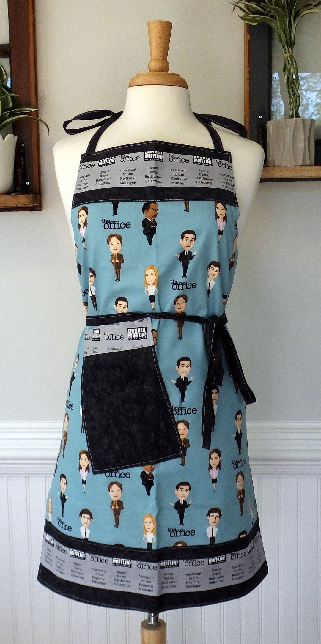 Apron Made With Licensed the Office Fabric - Etsy