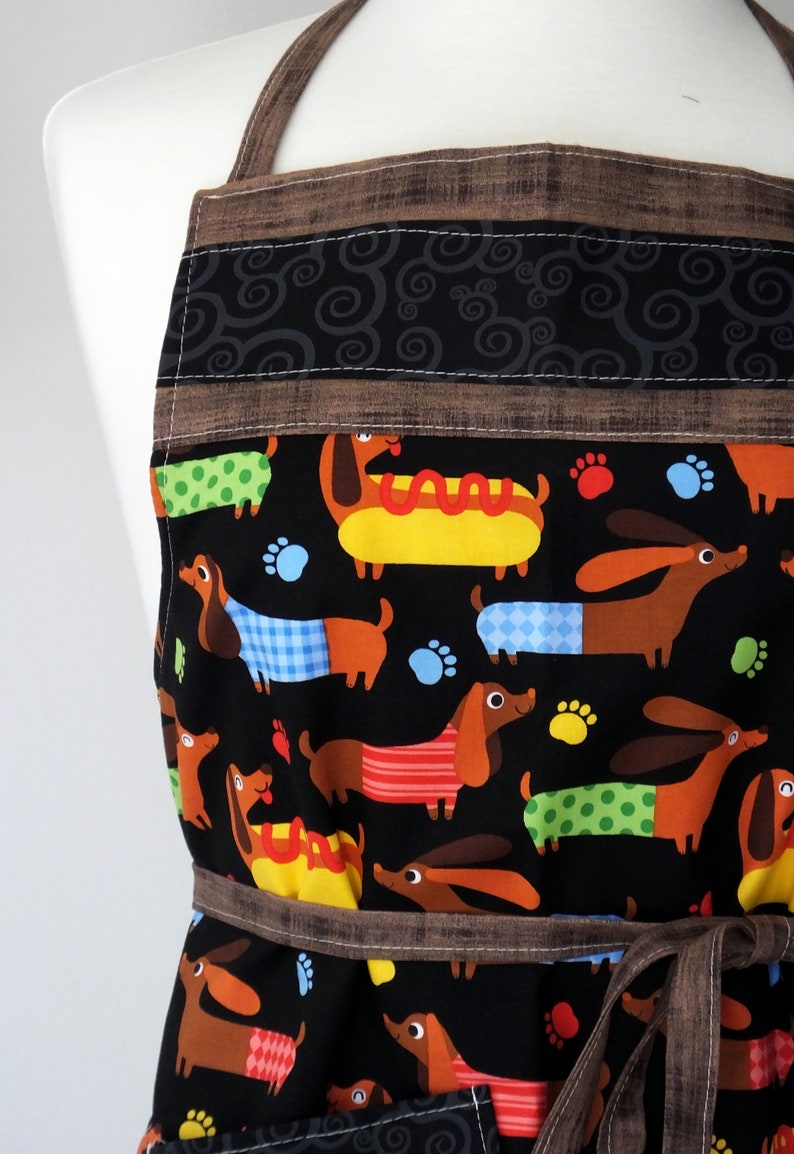 Dachshund Apron Hot Dog Buns | Etsy