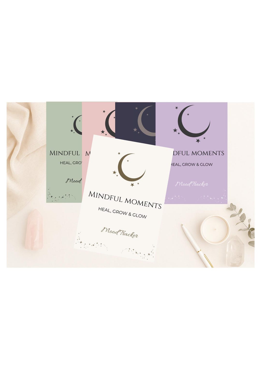 30 Day Mood Tracker Printable | Monthly Mood Chart & Wellness Tracker ...