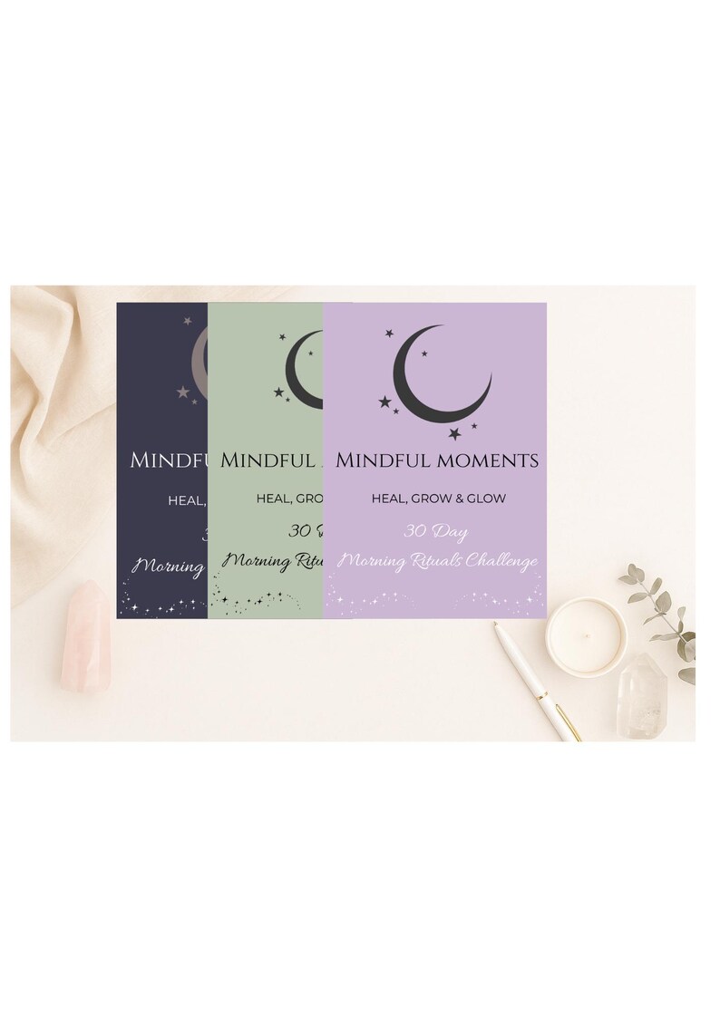 Printable 30 Day Morning Routine | Wellness & Habit Building Challenge ...