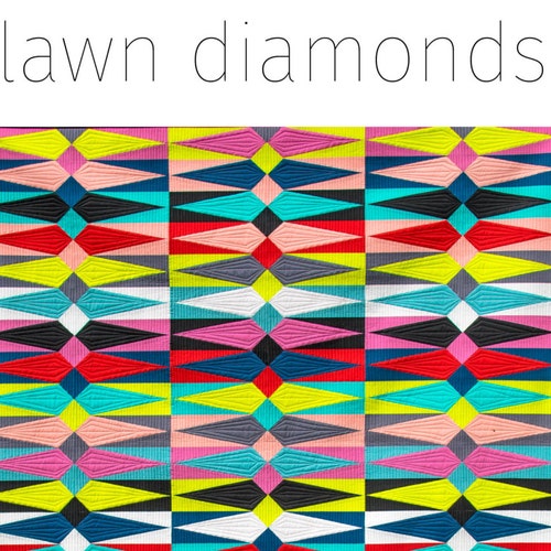 Lawn Diamonds Quilt Pattern PDF - Etsy