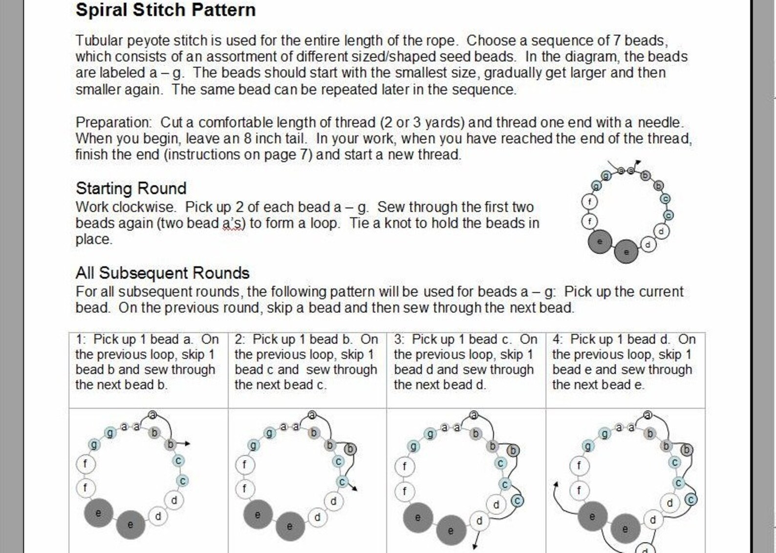 Beaded Cellini Spiral Bracelet Tutorial: DIY Jewelry Pattern (PDF) - Etsy