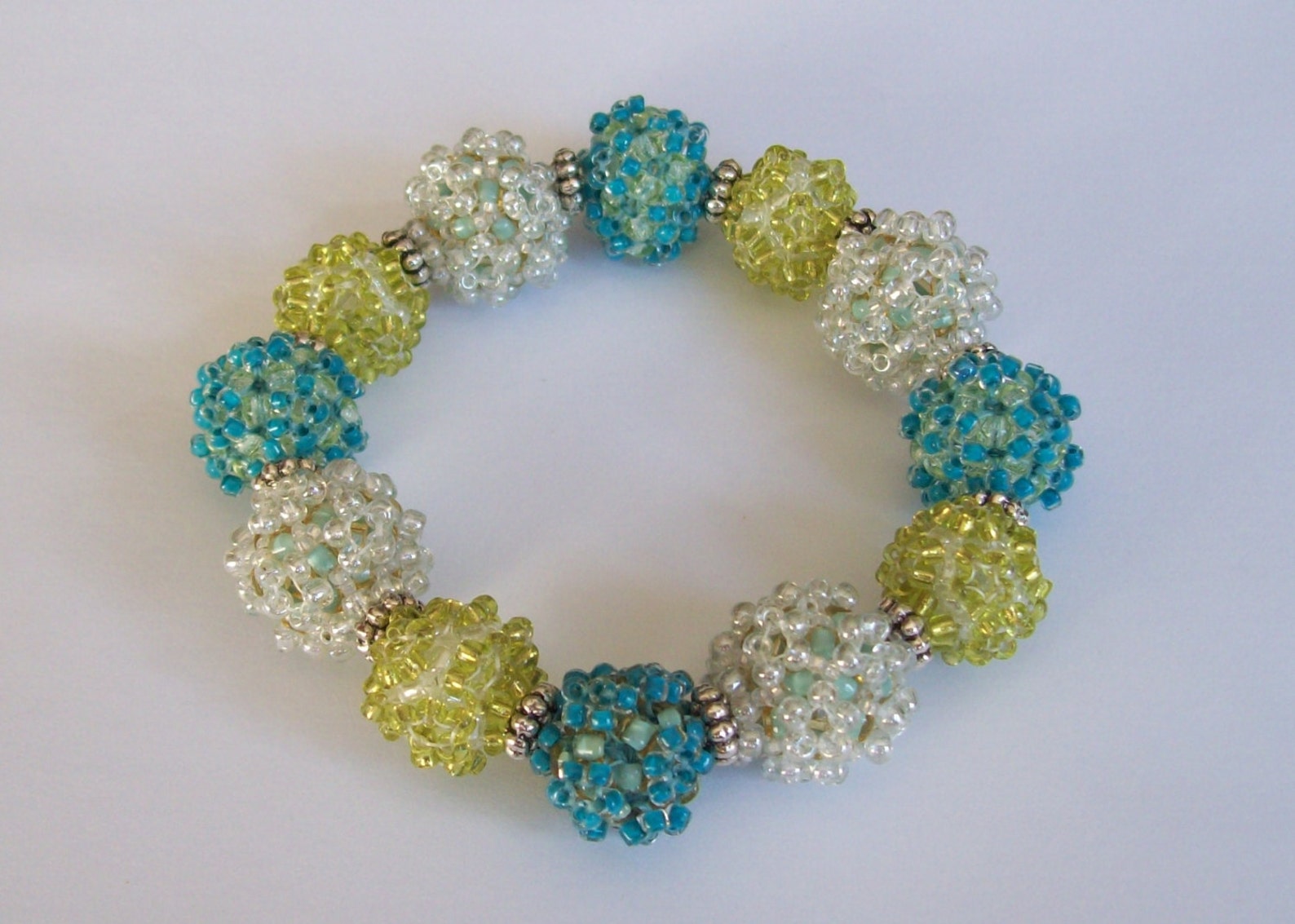 Geometric Beaded Ball Tutorial: DIY Jewelry Pattern (PDF Download) - Etsy