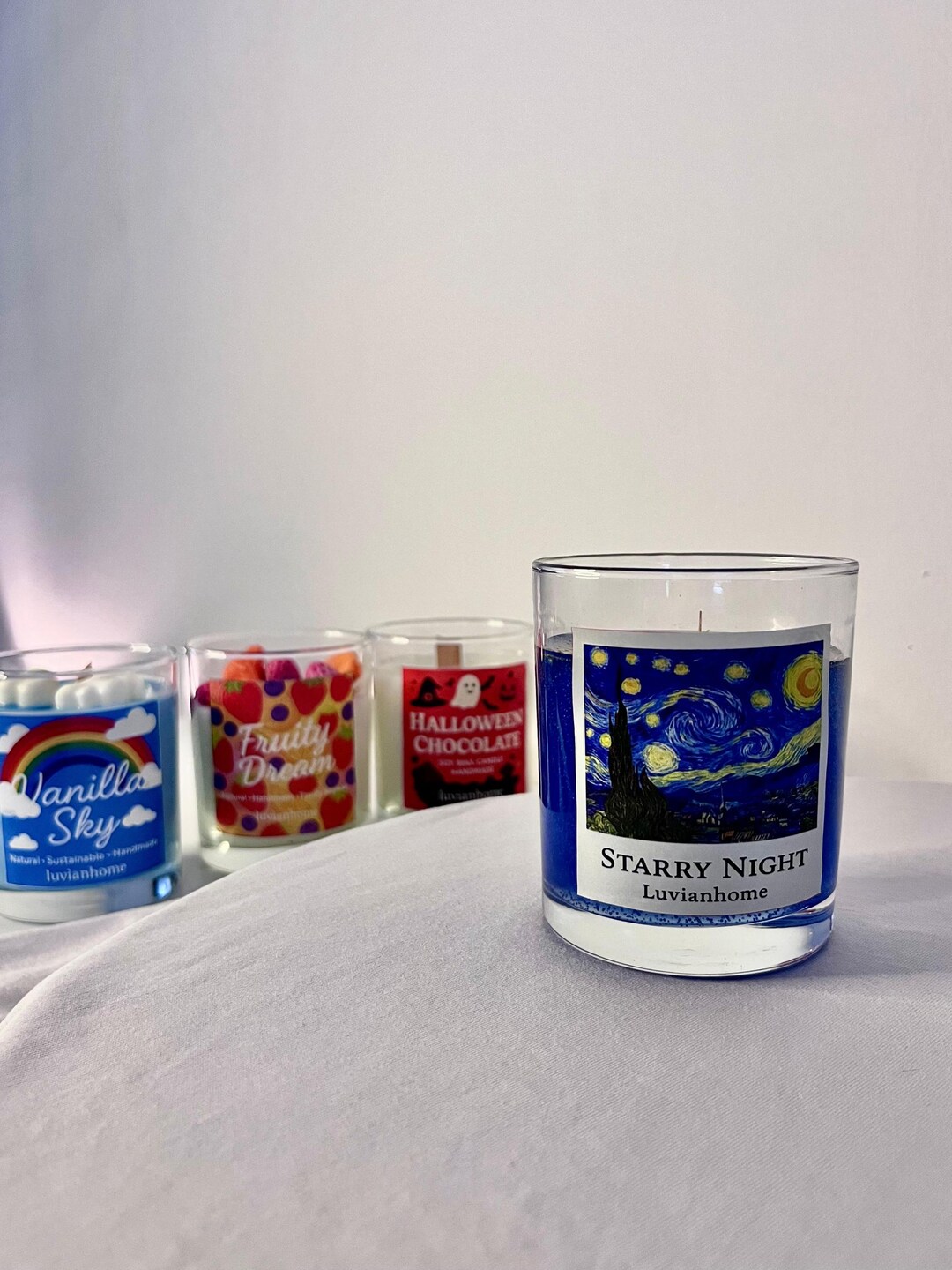 Starry Night Candle | Vincent Van Gogh | Soya Wax - Etsy