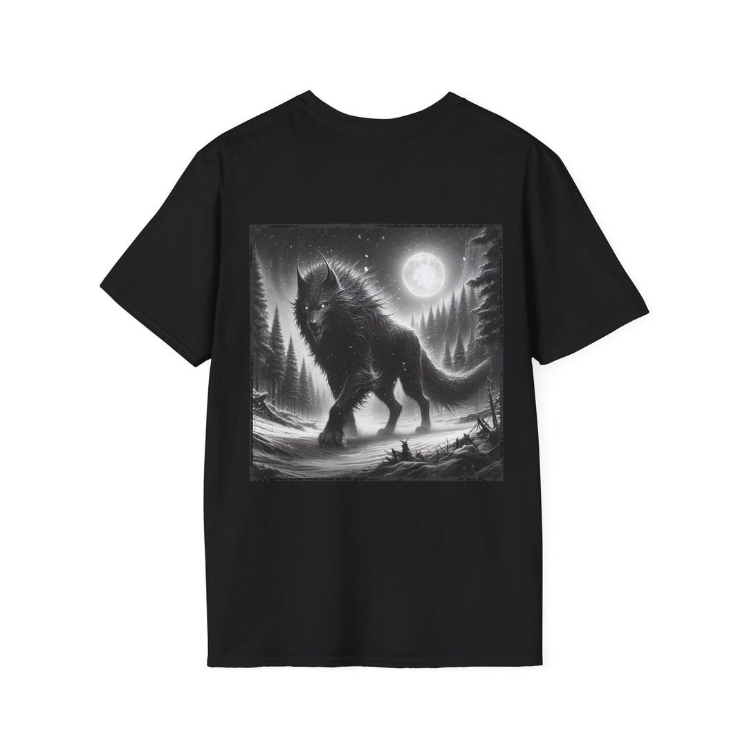 Nordic Fenrir Scenic T-shirt | Great for Nature Lovers, Gifts, Casual ...
