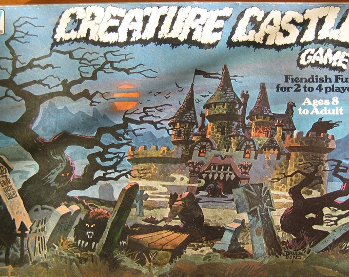 Rare Vintage Creature Castle 1975 Game by Whitman - Etsy