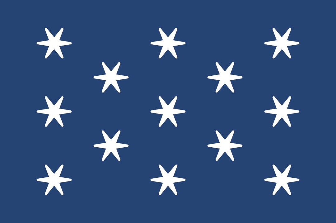 Oldest 13 Star American Flag — Washington's Headquarters Flag ...