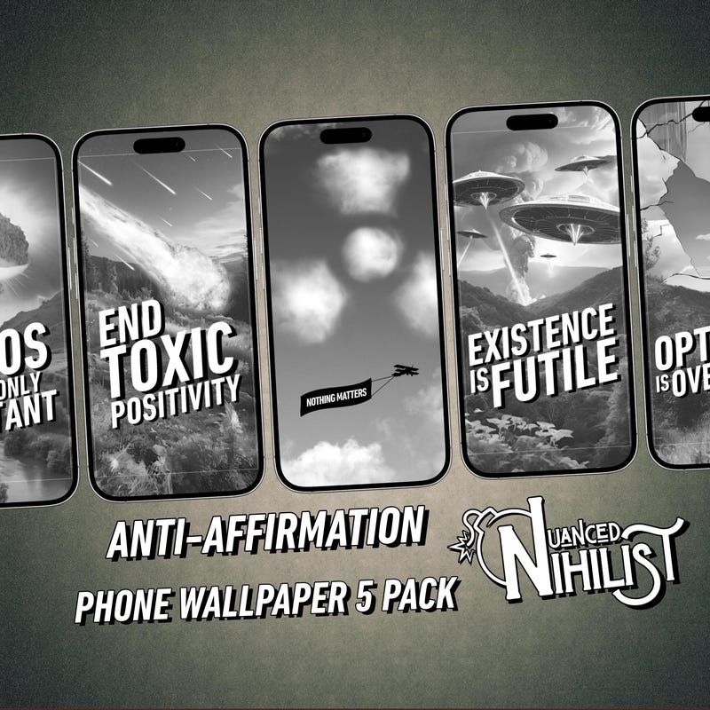 Cynical Affirmations - Etsy