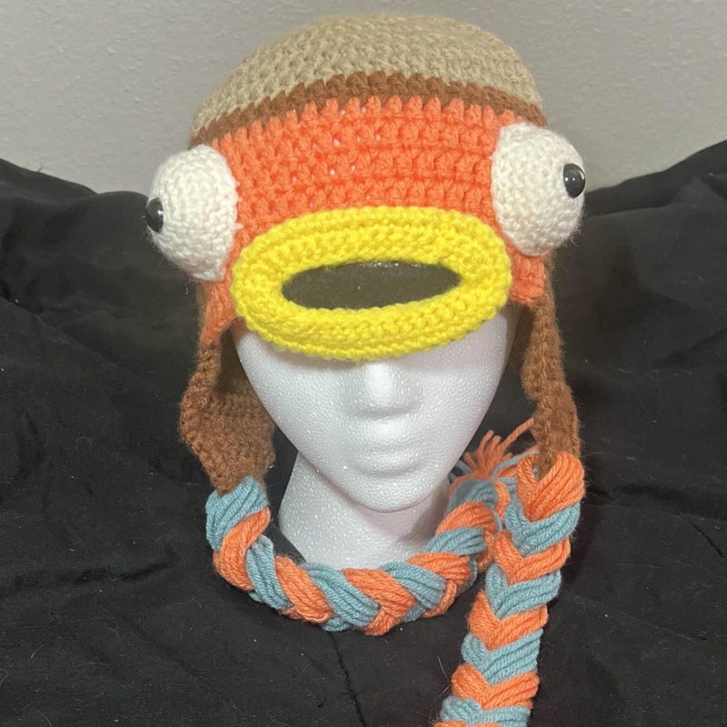 Crochet Fish Hat - Etsy