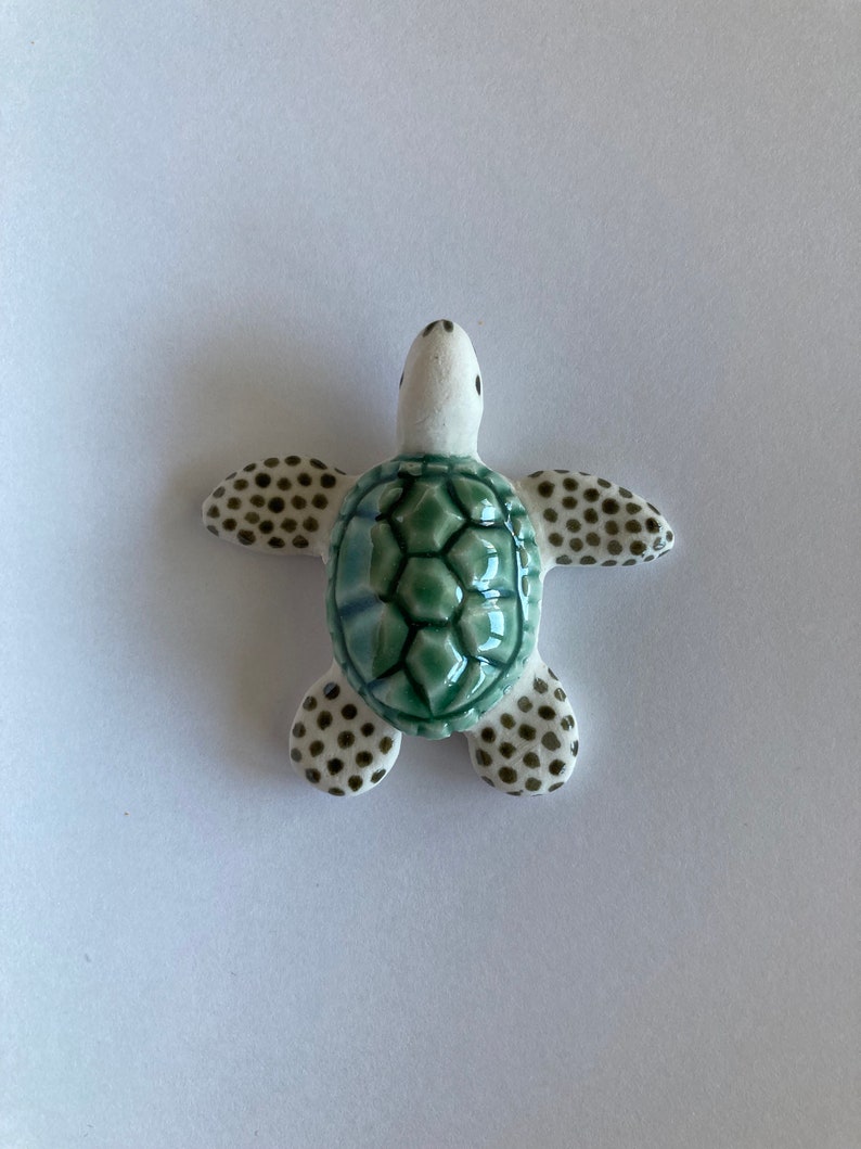 Little Porcelain Sea Turtle - Etsy