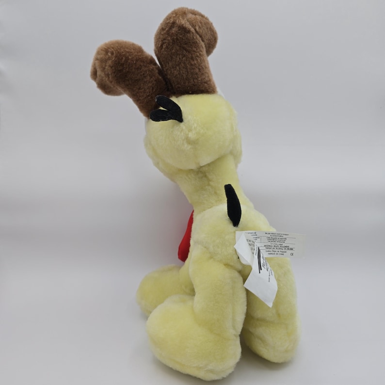 Vintage 12" Odie Plush | Garfield's Dog, Play-by-play Toys - Etsy