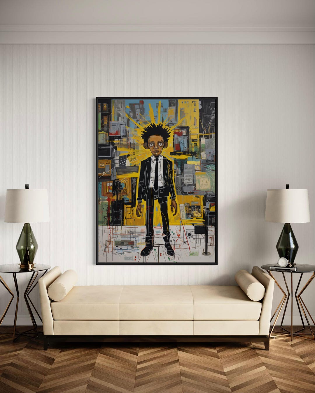 Black Man Portrait Art, Black Art Print, Black Boy Art, African ...