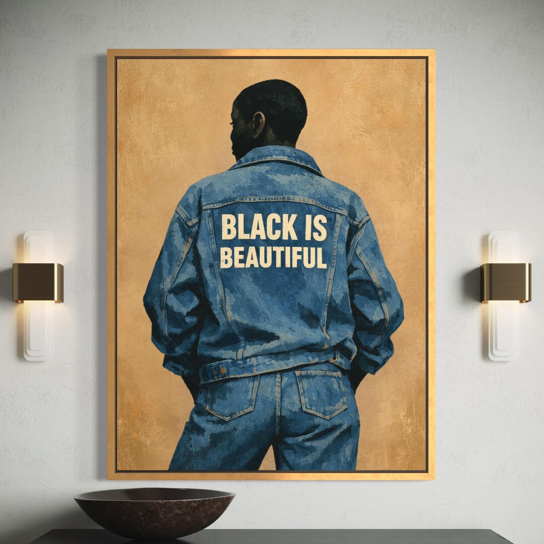 Urban Wall Art, Black Art Prints, Black Woman Art, Black is Beautiful ...
