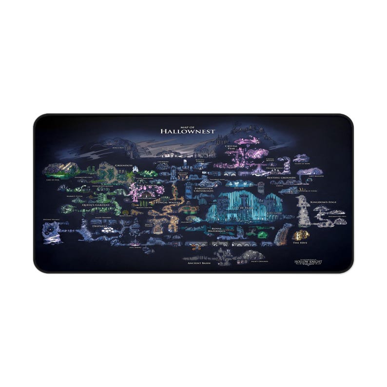 Hollow Knight Map | Mouse Pads - Etsy