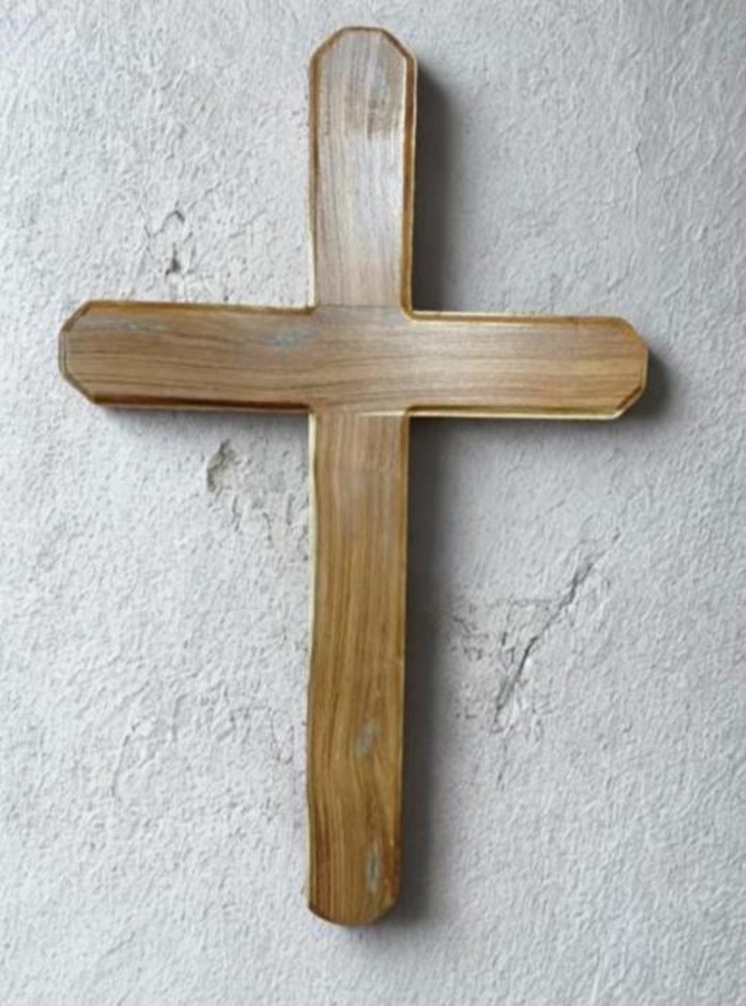 Wooded Cross 23"x 15" Brazilian Rosewood - Etsy