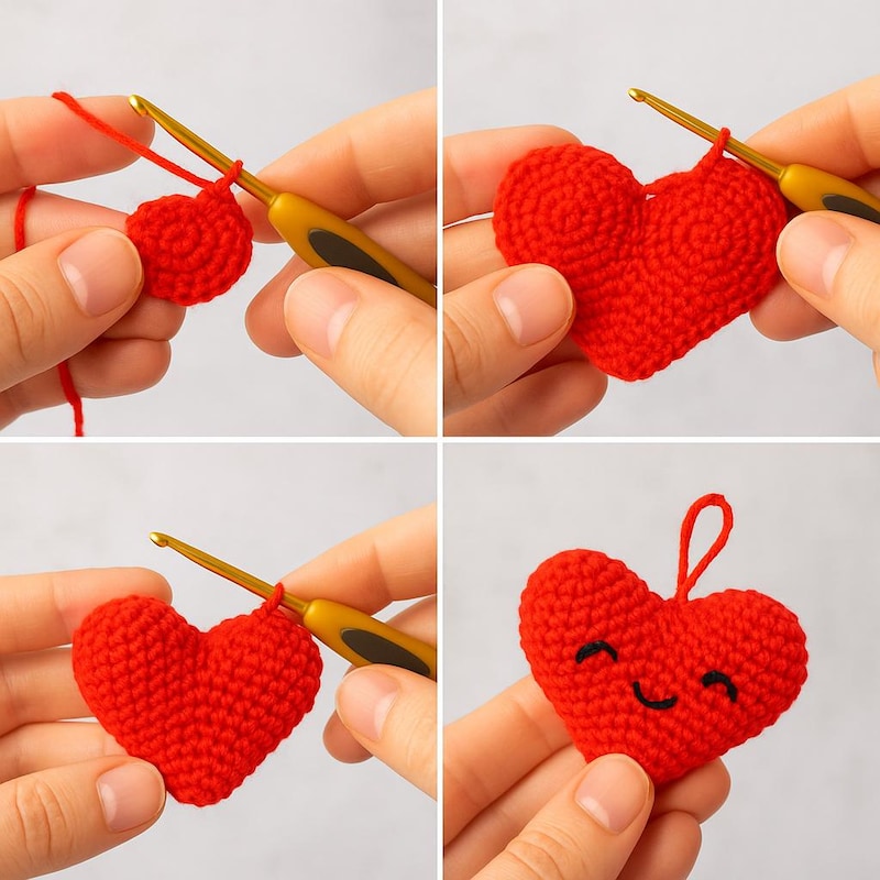 Plush Heart Beads - Etsy