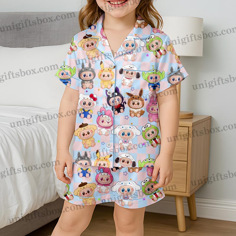 Labubu Pajamas - Etsy