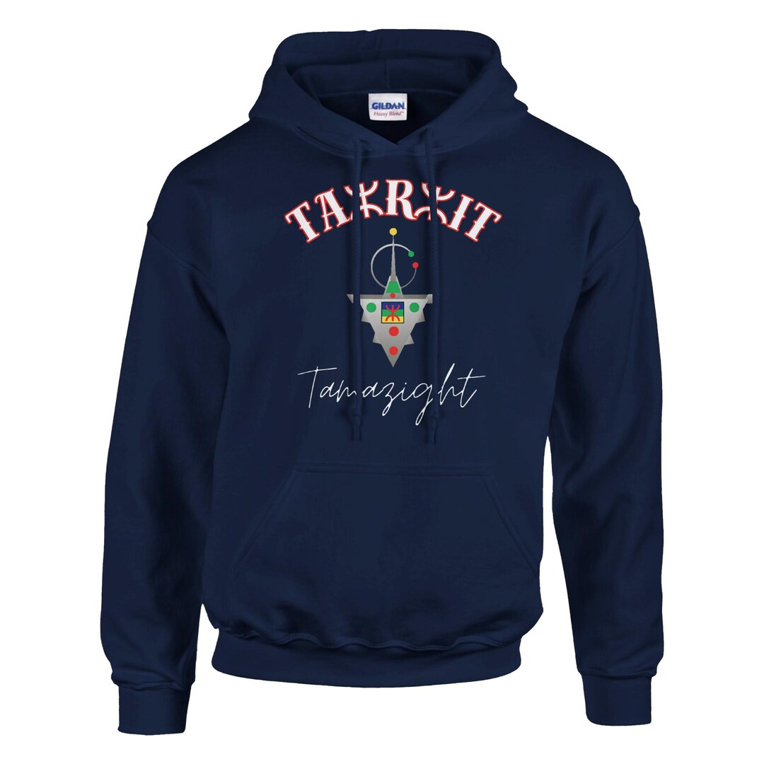 Tamazight Tazrzit Classic Unisex Pullover Hoodie - Imazighen - Etsy