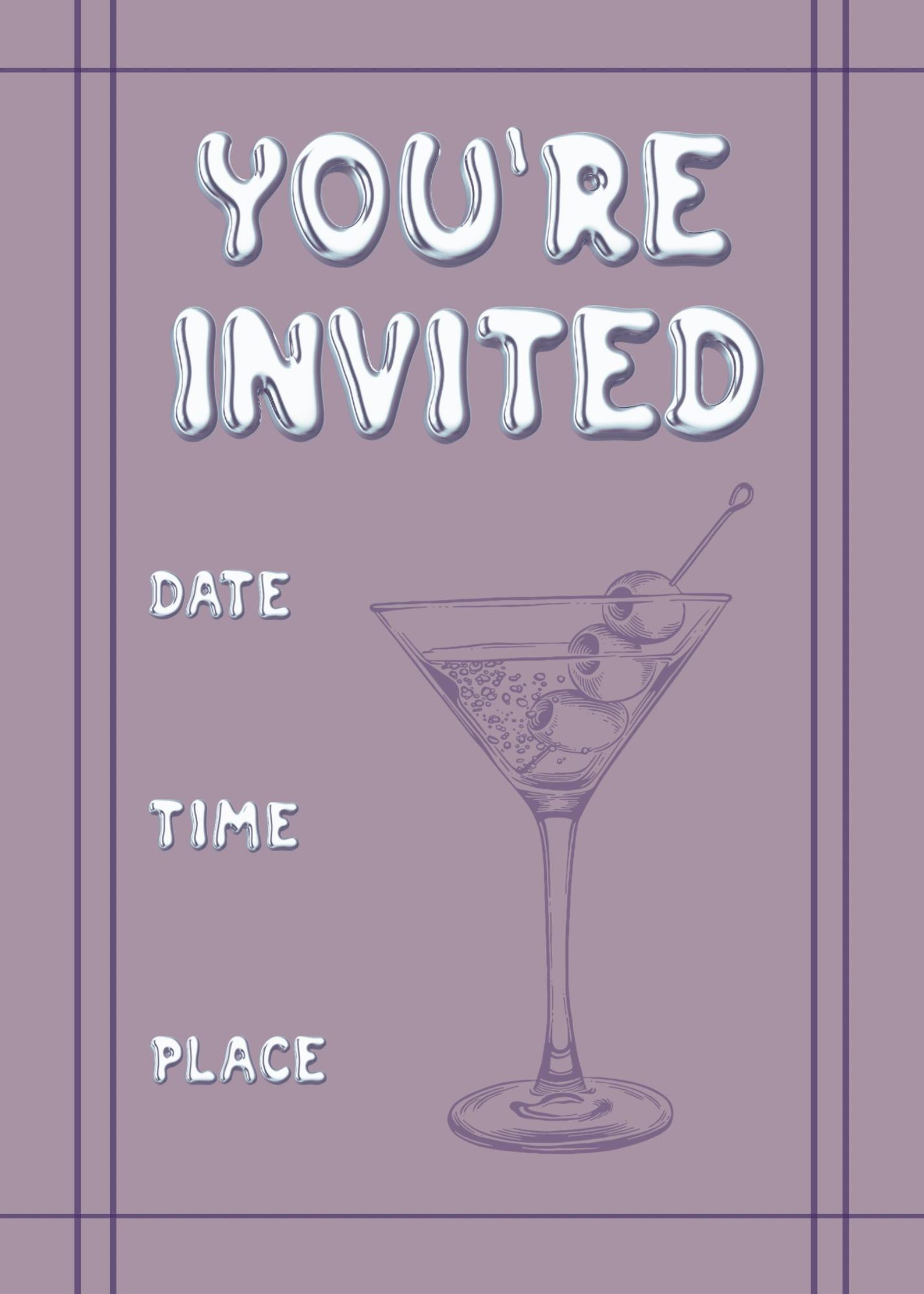 You’re Invited Card / Invitation / Digital - Etsy