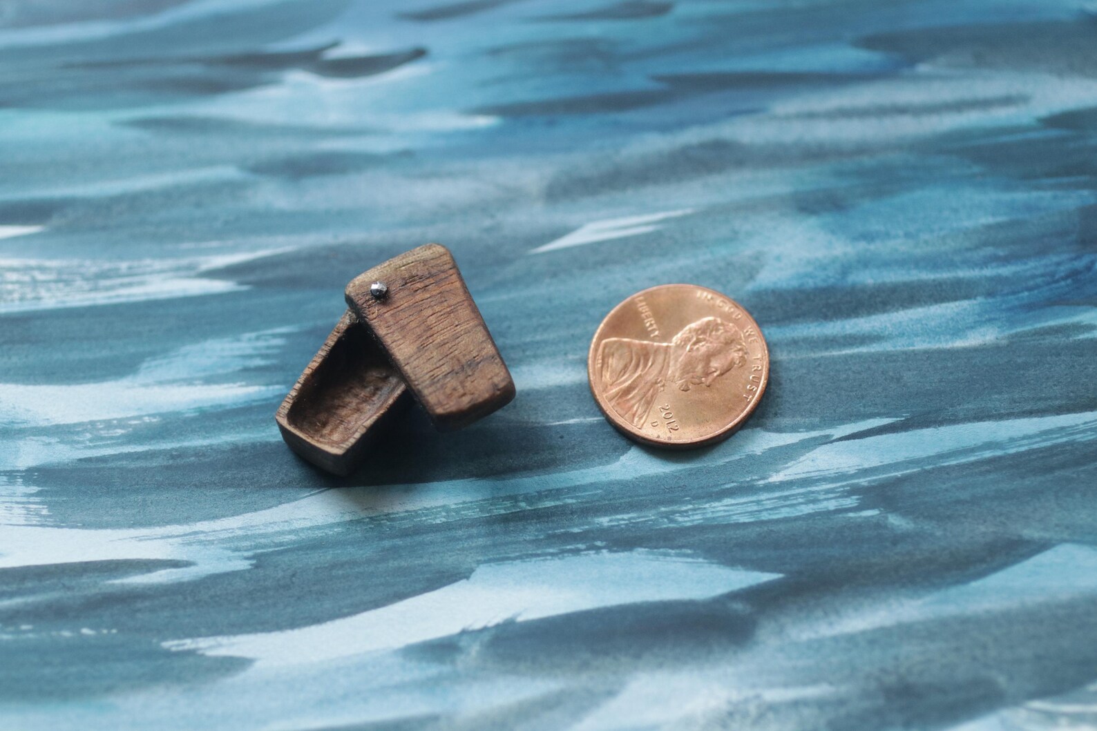 Handmade Micro Walnut Box - Etsy
