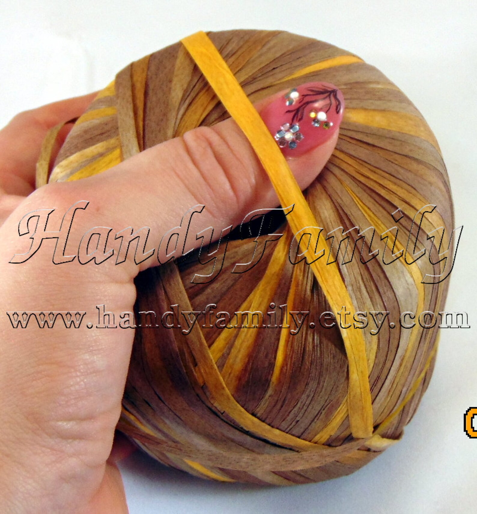 Fibranatura raffia Natural Cellulose Viscose Rayon yarn Raffia | Etsy