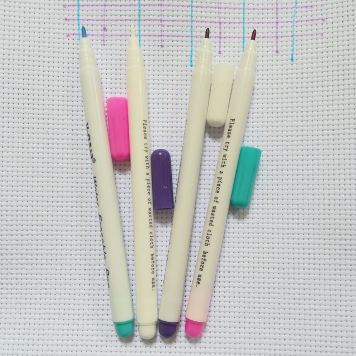 Air/ Water Erasable Pen Fabric Marker Vanishing Fabric Markers | Etsy