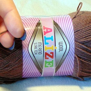 Stretchy Yarn, Elastic. Alize Merino Stretch. Stretchabler Yarn ...