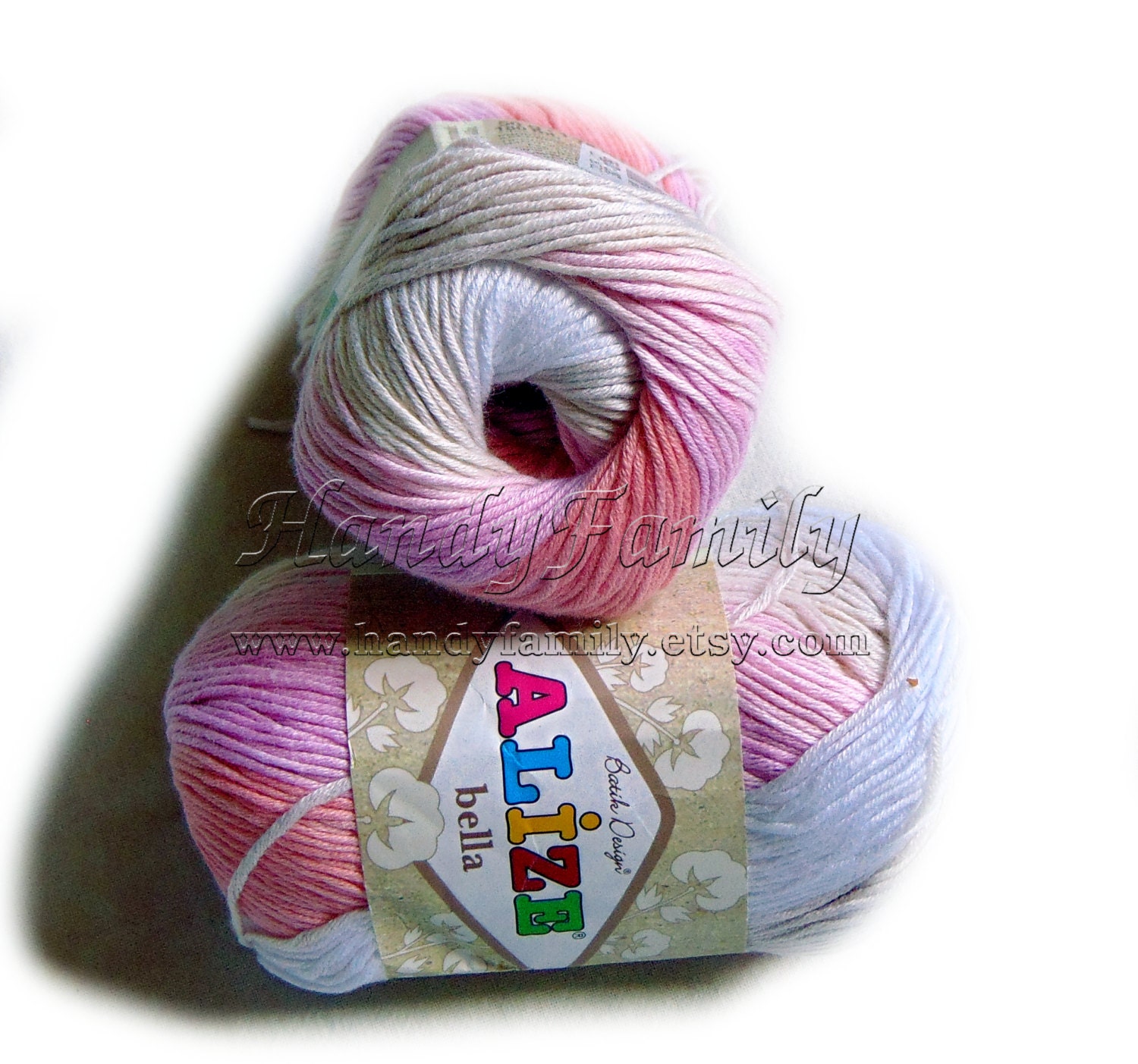It's a girl Cotton Baby Yarn Light Weight Natural | Etsy