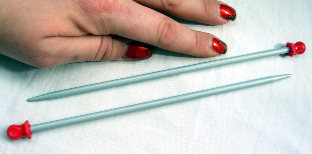 Knitting Needles. Short Straight Knitting Needles. Orfe Metal Needles ...