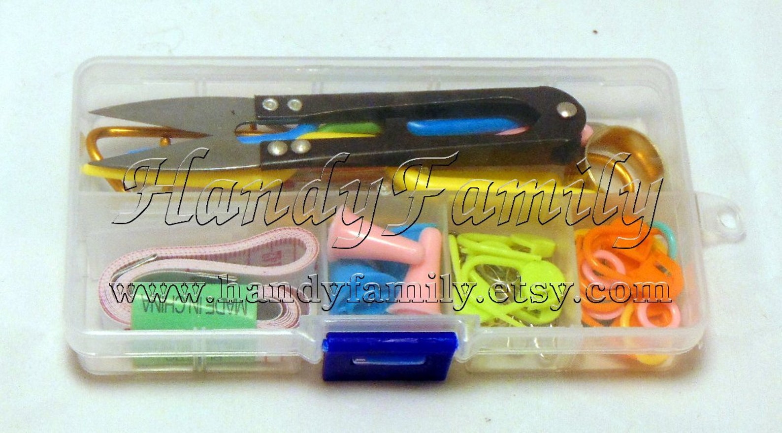 Box of Basic Knitting and Sewing Tools Accessories Supplies - Etsy