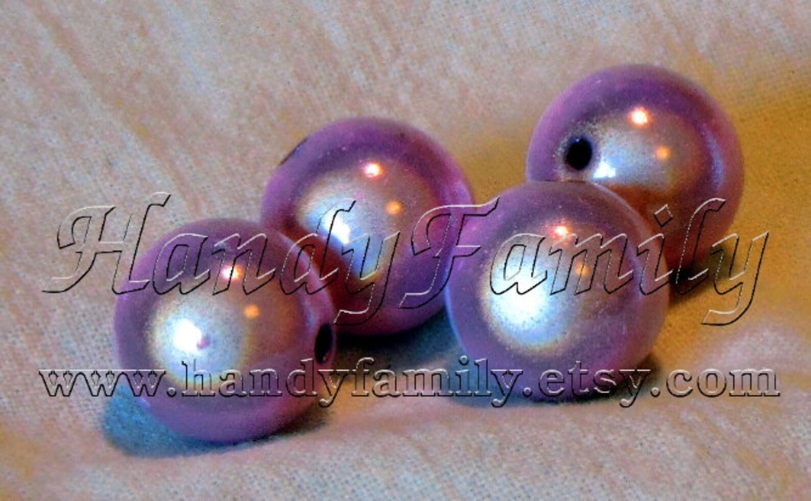 4 Round Miracle Beads 14mm Magic Beads Pink BIG Miracle - Etsy