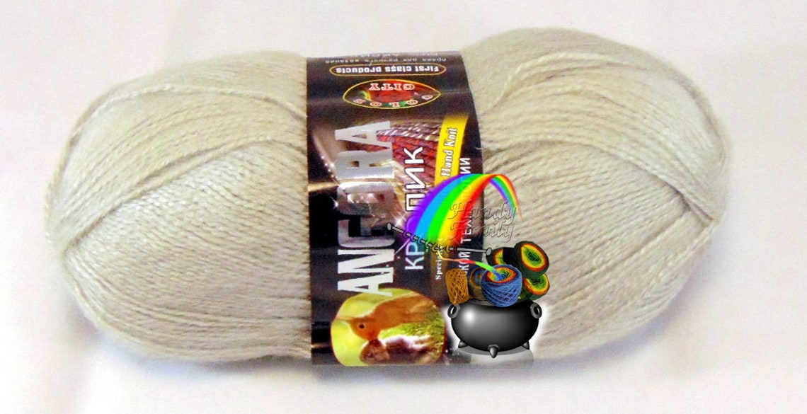 Angora rabbit. Аngora yarn. Rabbit yarn. White rabbit light | Etsy