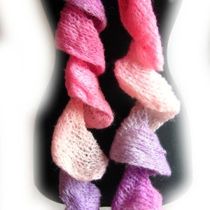 Ruffled Yarn. Handmade Weave Scarf. Extra Long. Made to Order - Etsy