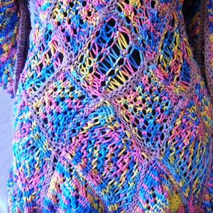 Vita Soy Yarn. Batik Multicolor Yarn in Pinks, Blues and Yellows. Vegan ...