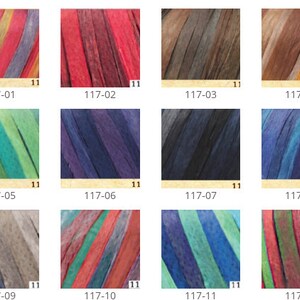 Natural Cellulose Viscose Rayon Yarn Raffia Multi Fibra Natura Vegan ...